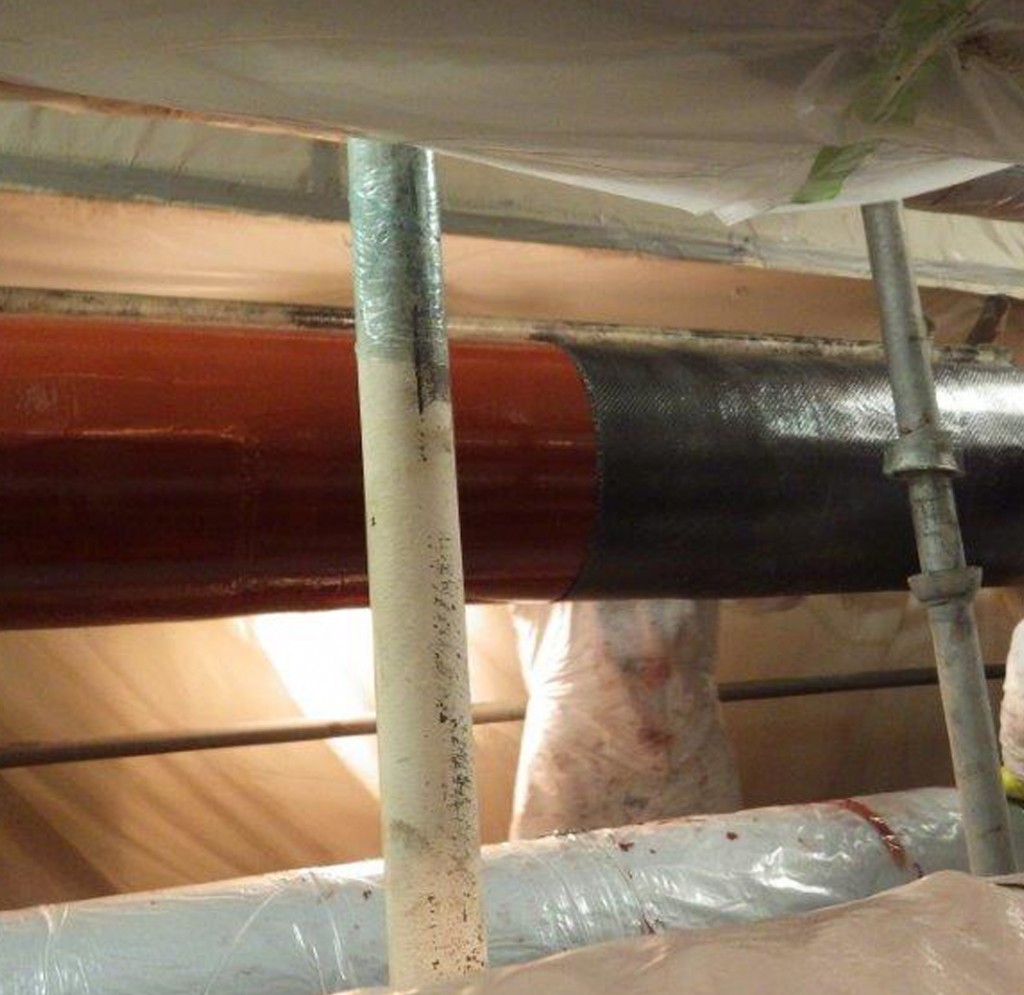Composite Pipe Repair in Circulating Water Lines - Advanced FRP