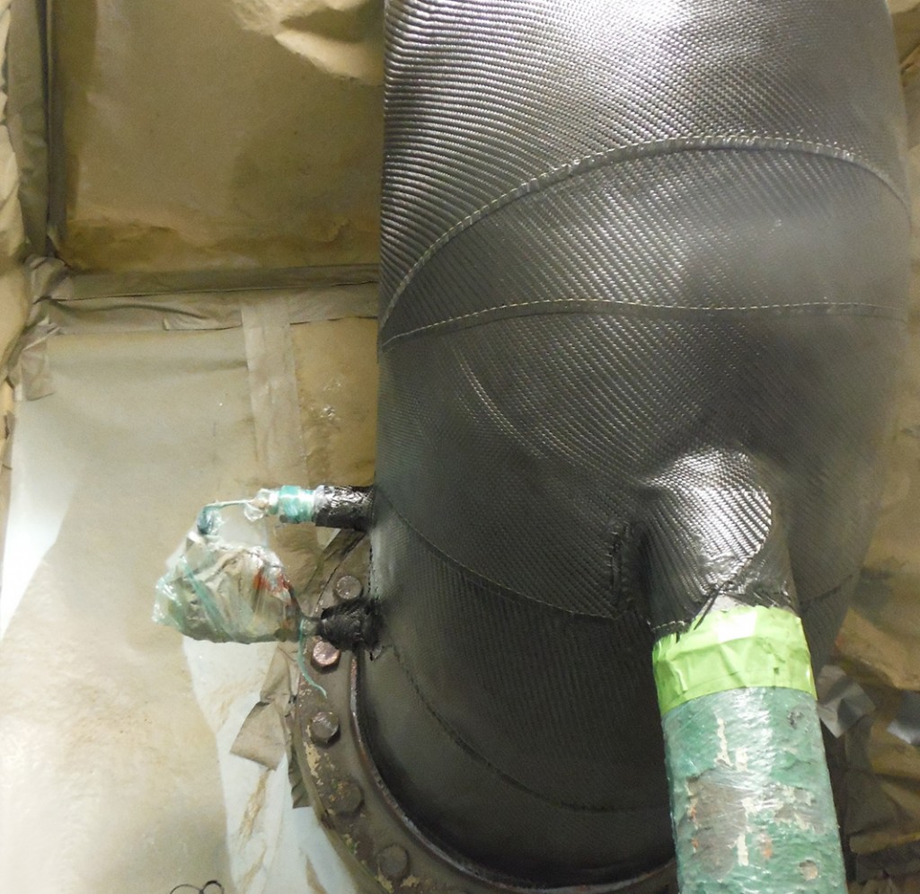 Composite Pipe Repair of Circulating Water Lines - Advanced FRP